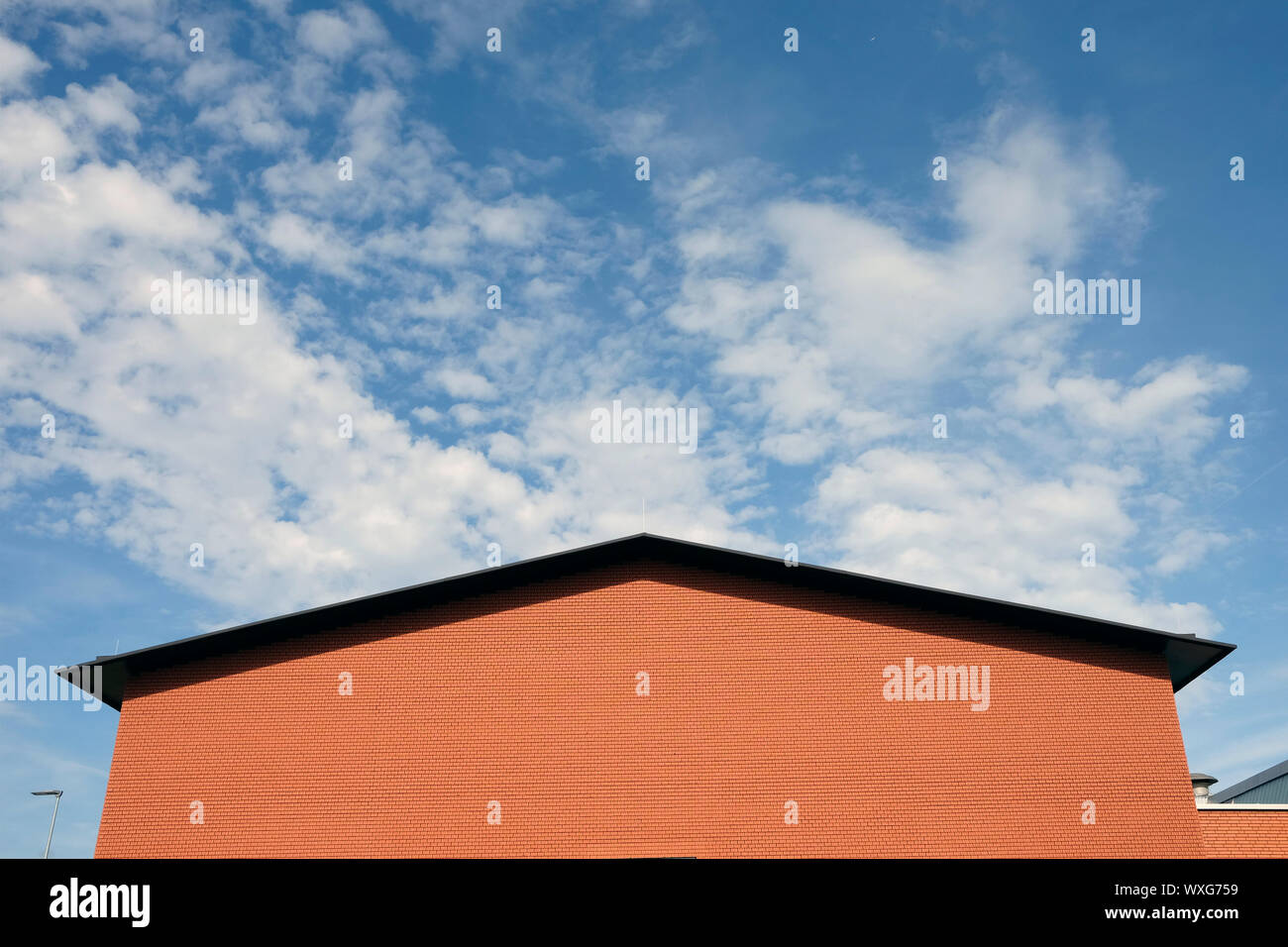 A view of Vitra Schaudepot, part of Vitra museum in Weil am Rhein ...