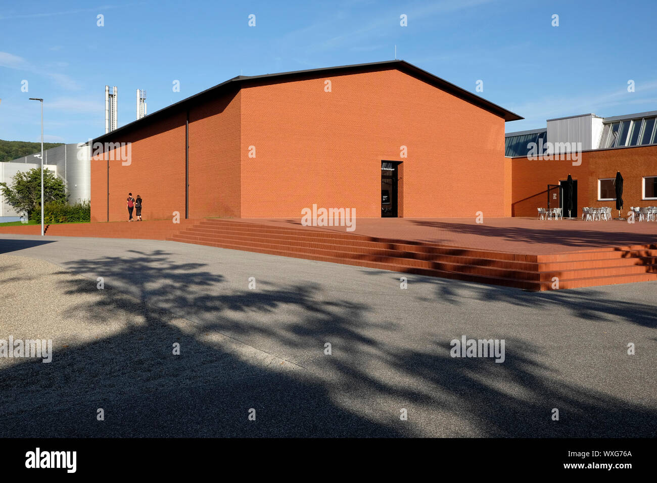 A view of Vitra Schaudepot, part of Vitra museum in Weil am Rhein ...