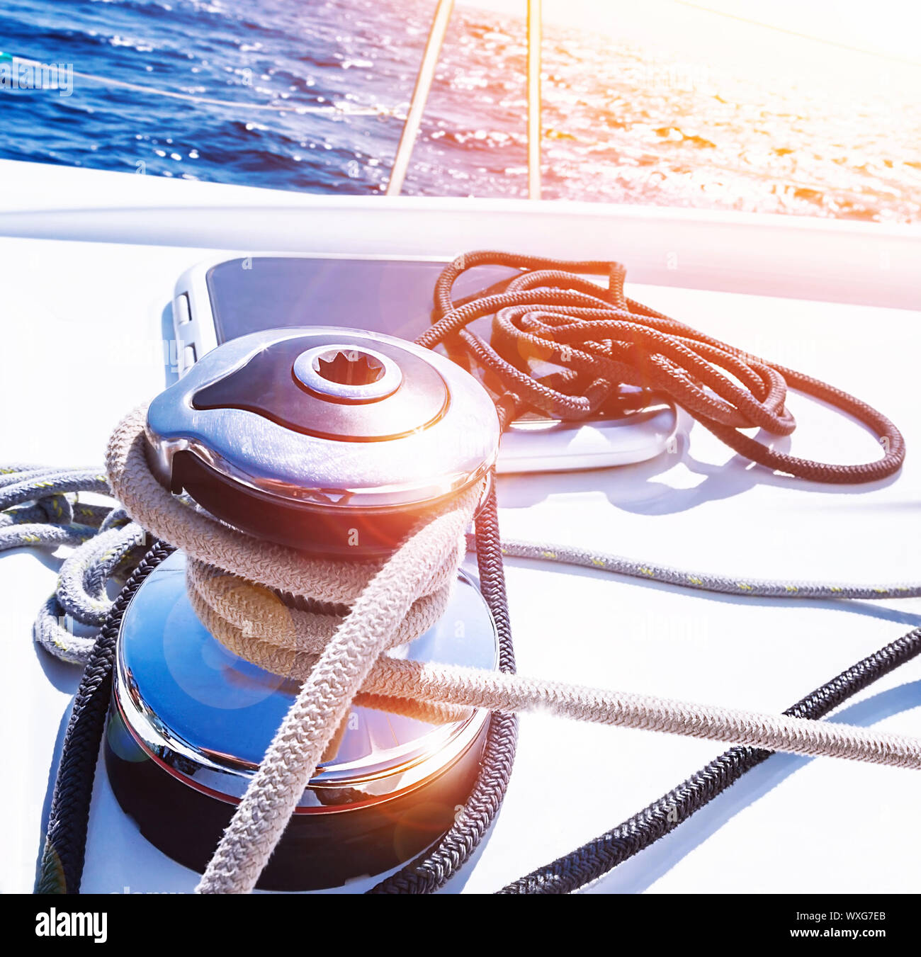 Boat Rope Holder High Resolution Stock Photography and Images - Alamy