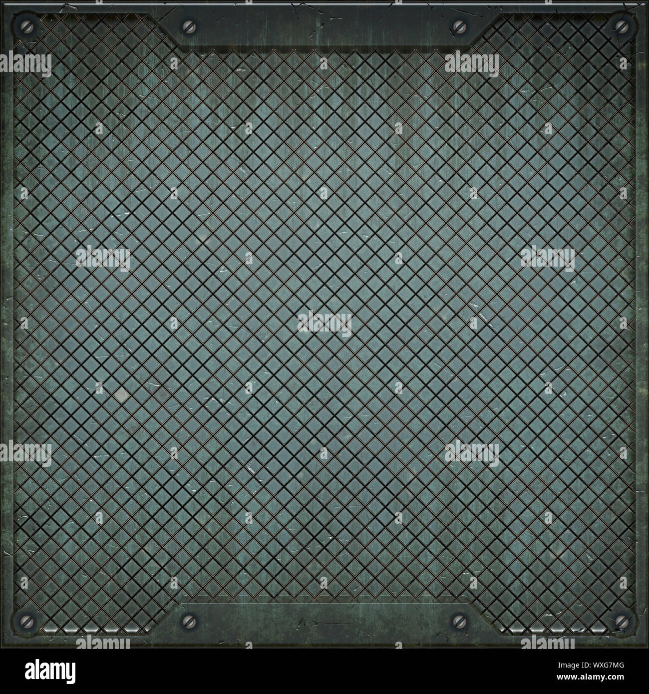 An image of a solid metal plate background Stock Photo - Alamy