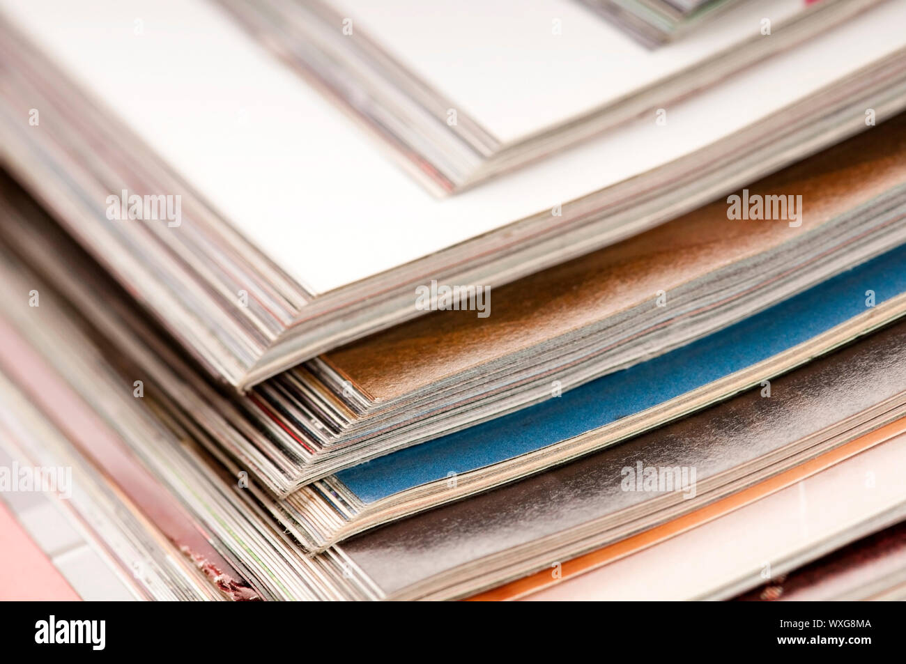 stack of magazines Stock Photo - Alamy