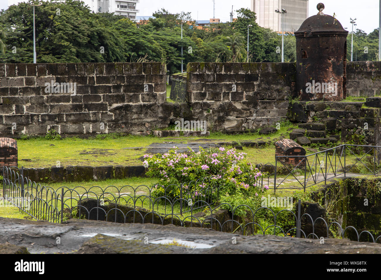 Spanish Colonial Prison in Intramuros, Manila, Philippines Stock Photo ...