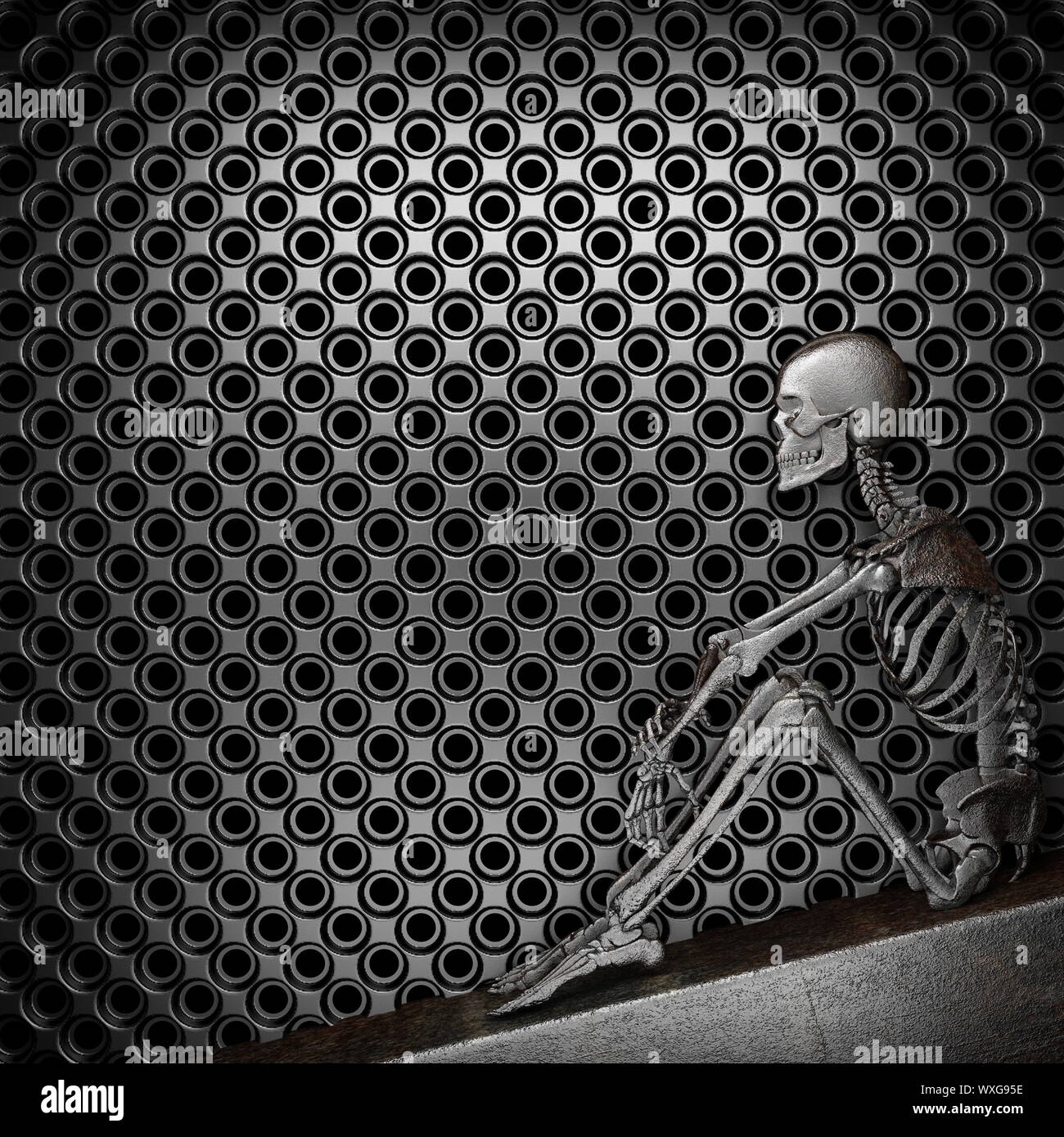 Light alloy skeleton hi-res stock photography and images - Alamy