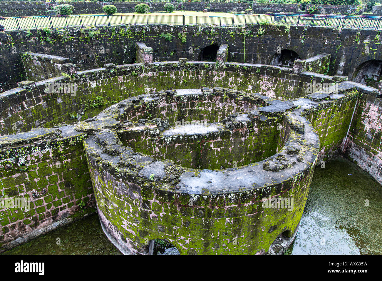 Spanish Colonial Prison in Intramuros, Manila, Philippines Stock Photo ...