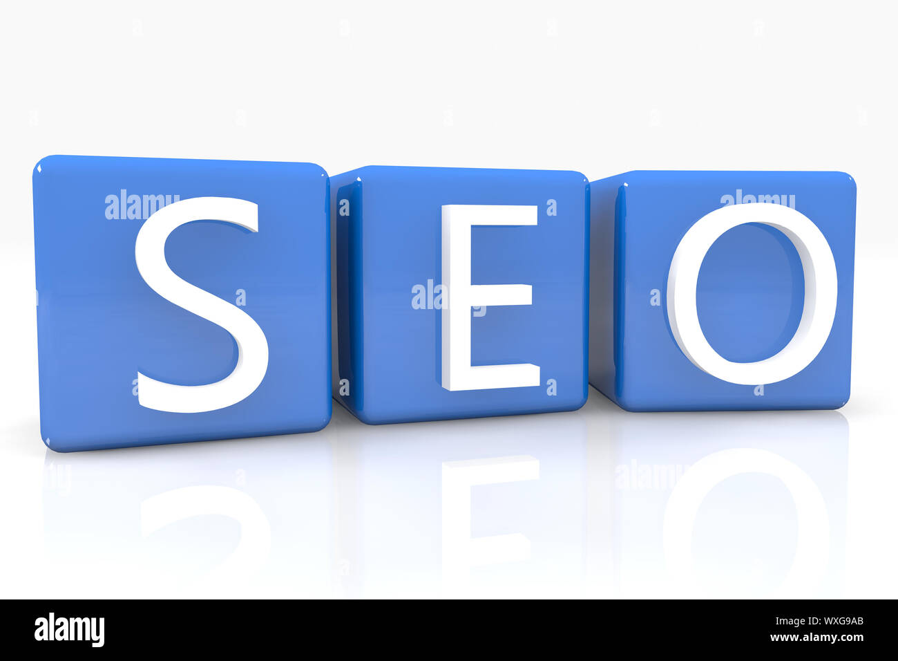 Seo content text message Cut Out Stock Images & Pictures - Alamy