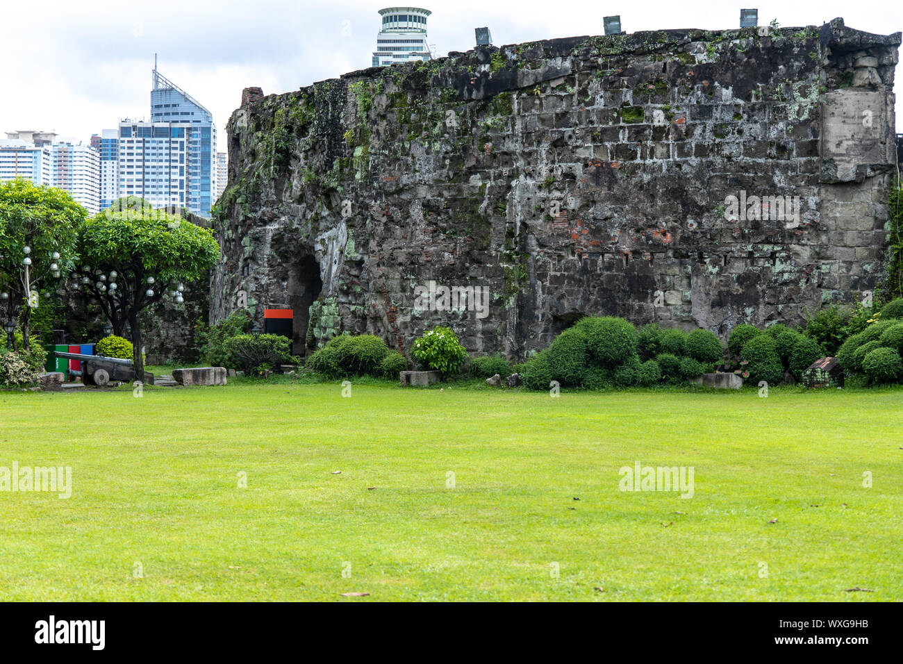 Gate of Baluarte de San Diego at Intramuros, Manila, Philippines Stock ...