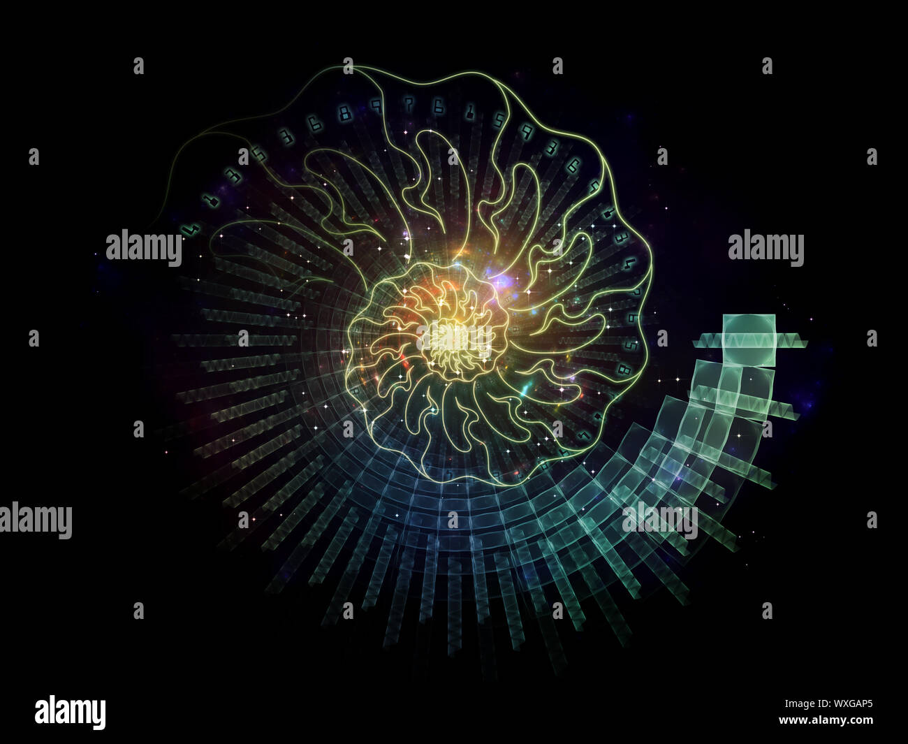 Helix orbit hi-res stock photography and images - Alamy