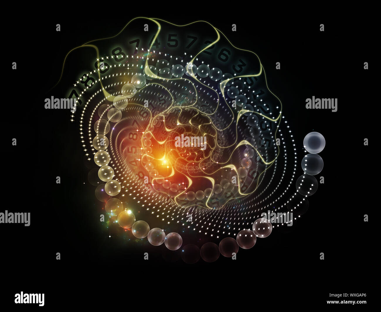 Helix orbit hi-res stock photography and images - Alamy