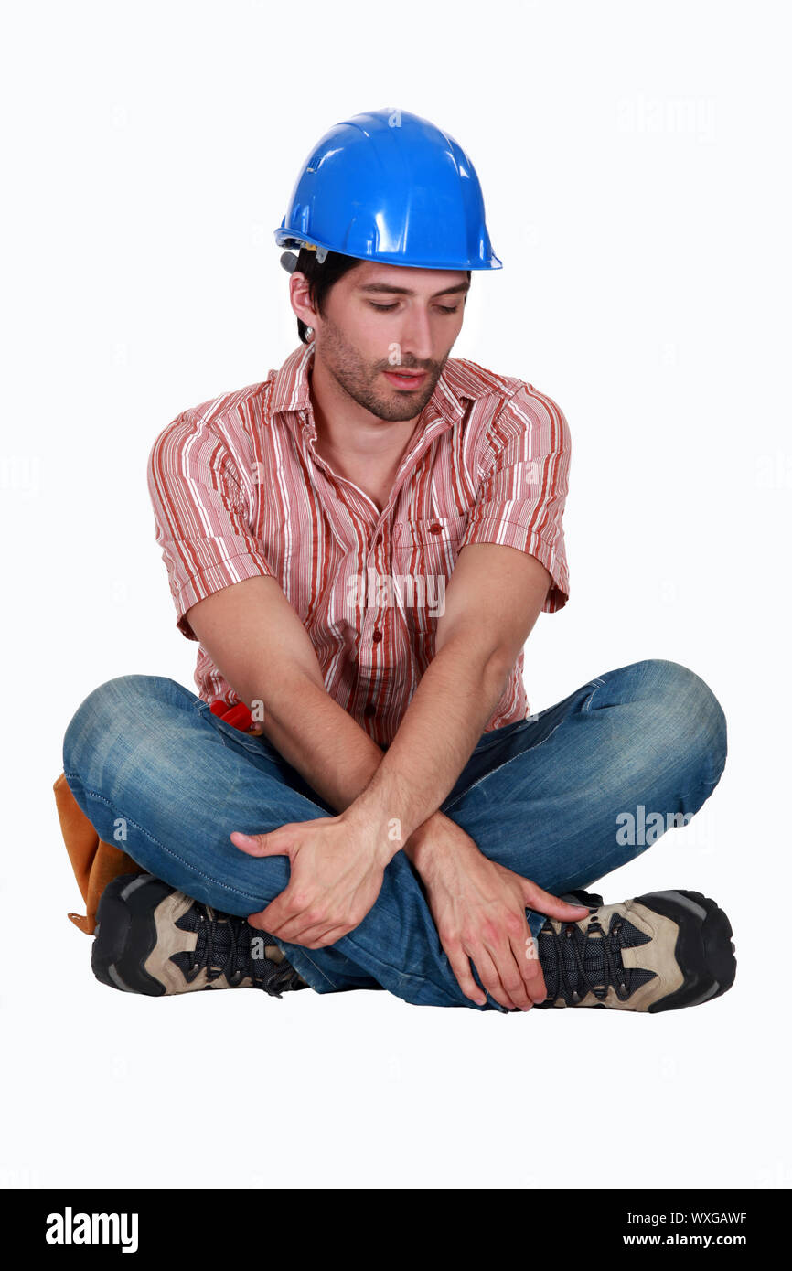 Workman tired Cut Out Stock Images & Pictures - Alamy