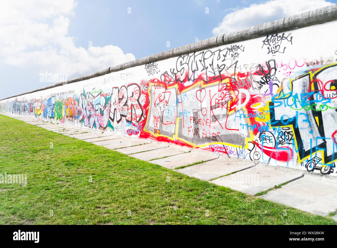 An image of the Wall in Berlin Germany Stock Photo - Alamy