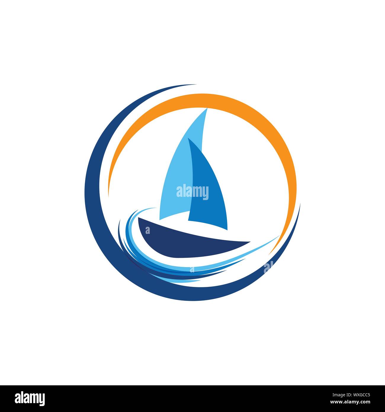 Cruise ship Logo Template vector icon illustration design Stock Vector ...