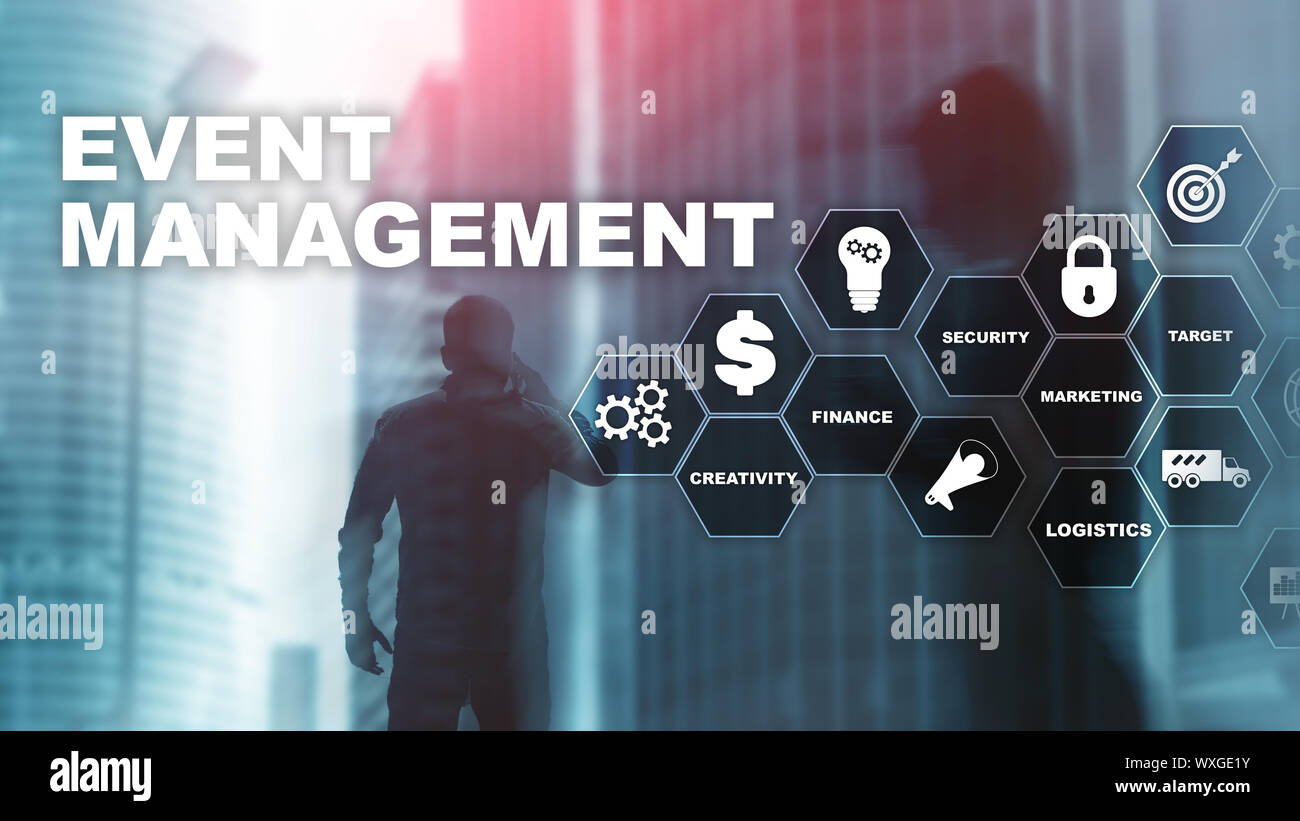 Event management Concept. Event management flowchart. Event management ...