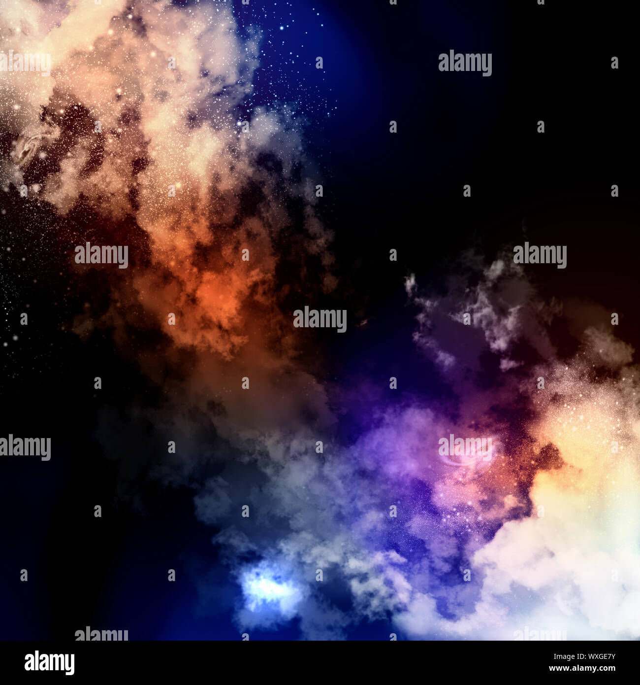 Seamless starfield hi-res stock photography and images - Alamy