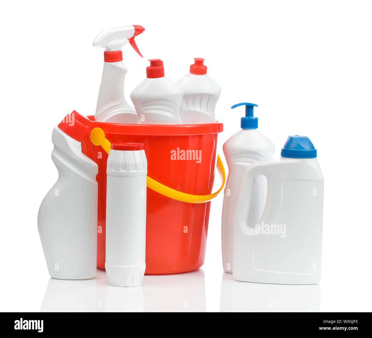 Cleaning Cleaners Disinfectant Products High Resolution Stock ...