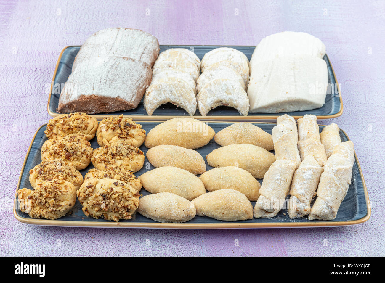 Eid Al-Fitr Cookies, Muslim Lesser Holiday Snacks. Biscuits and cookies ...