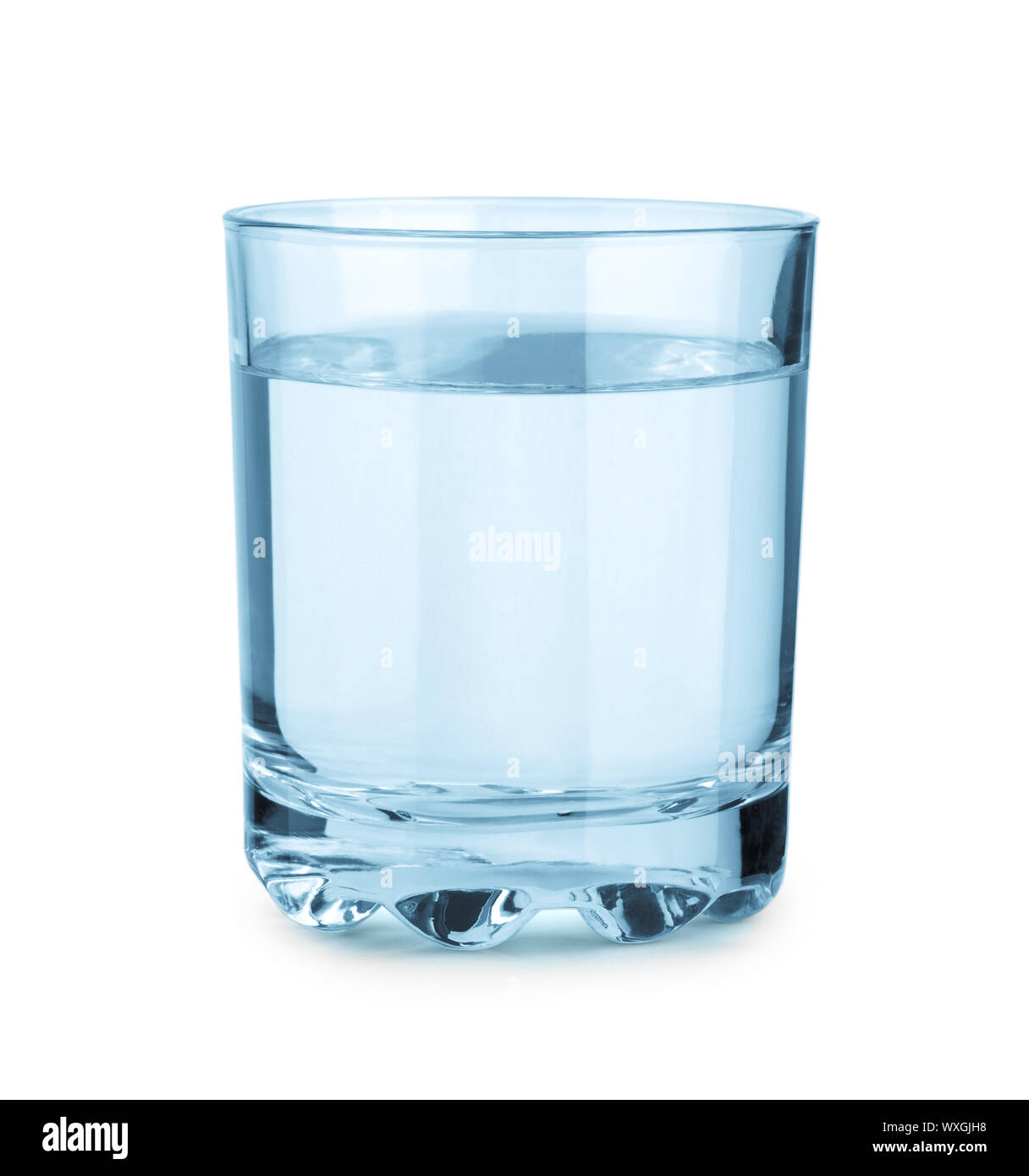 glass with water isolated Stock Photo - Alamy
