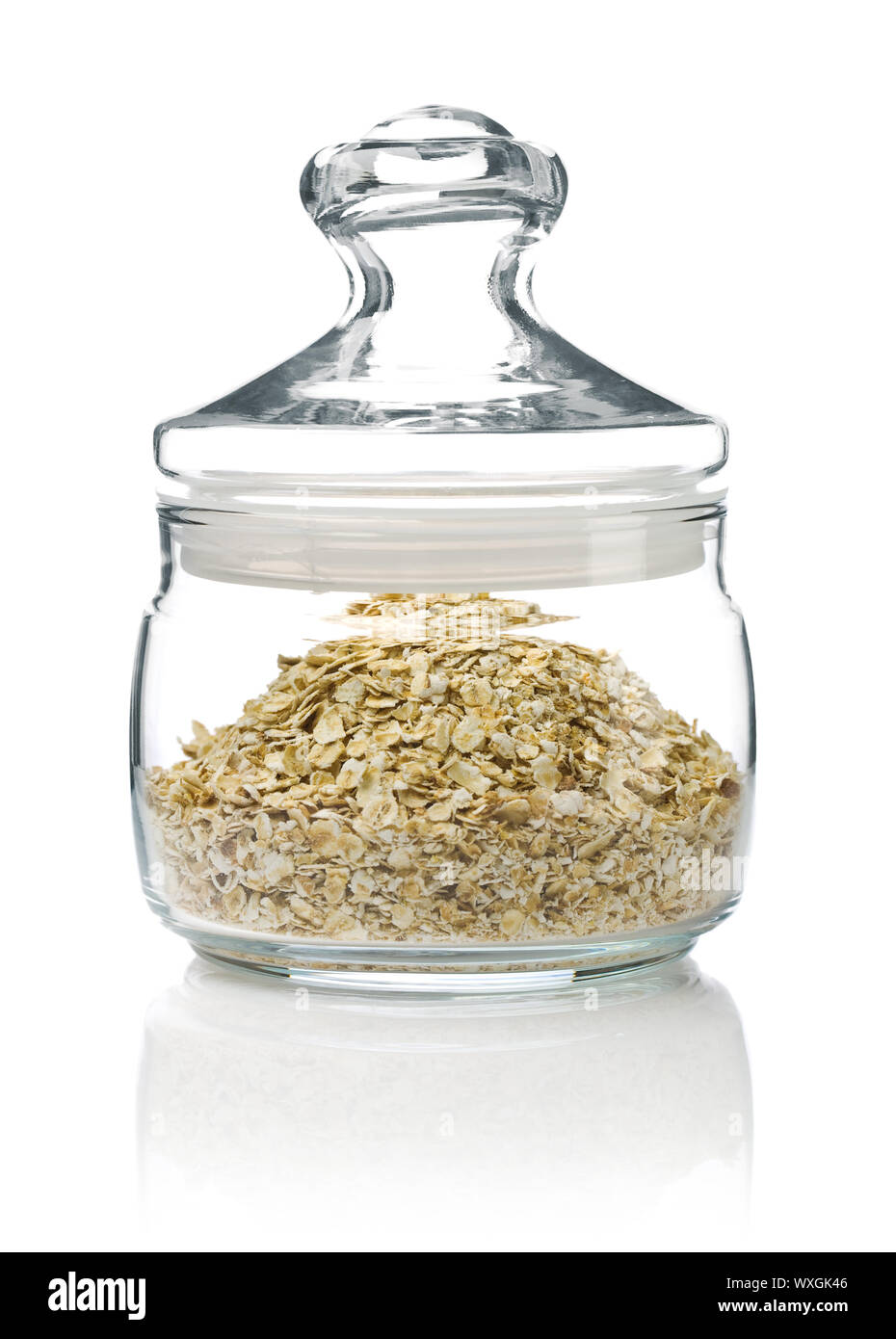 jar with flakes Stock Photo - Alamy