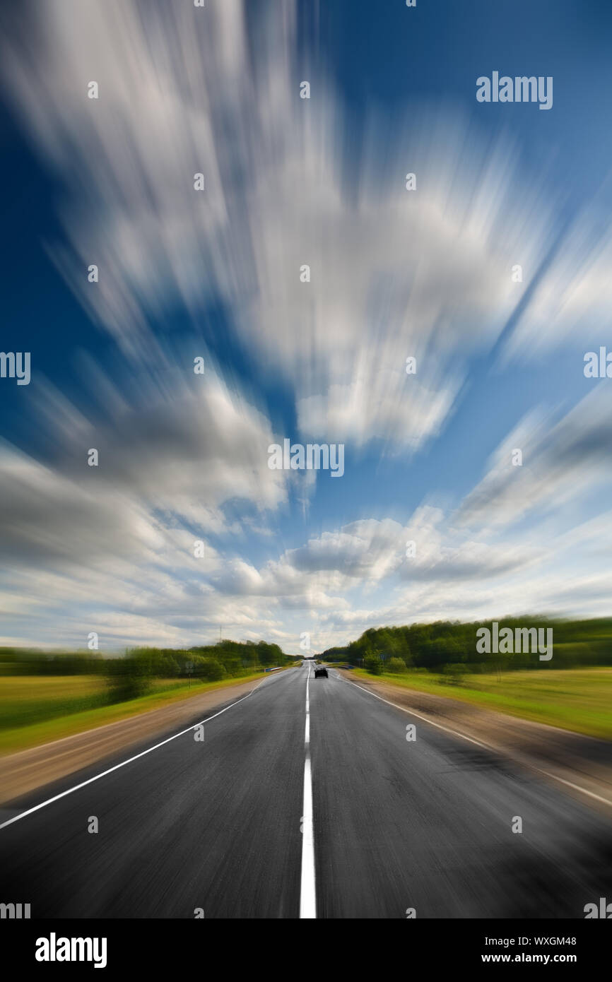 road and speed Stock Photo - Alamy