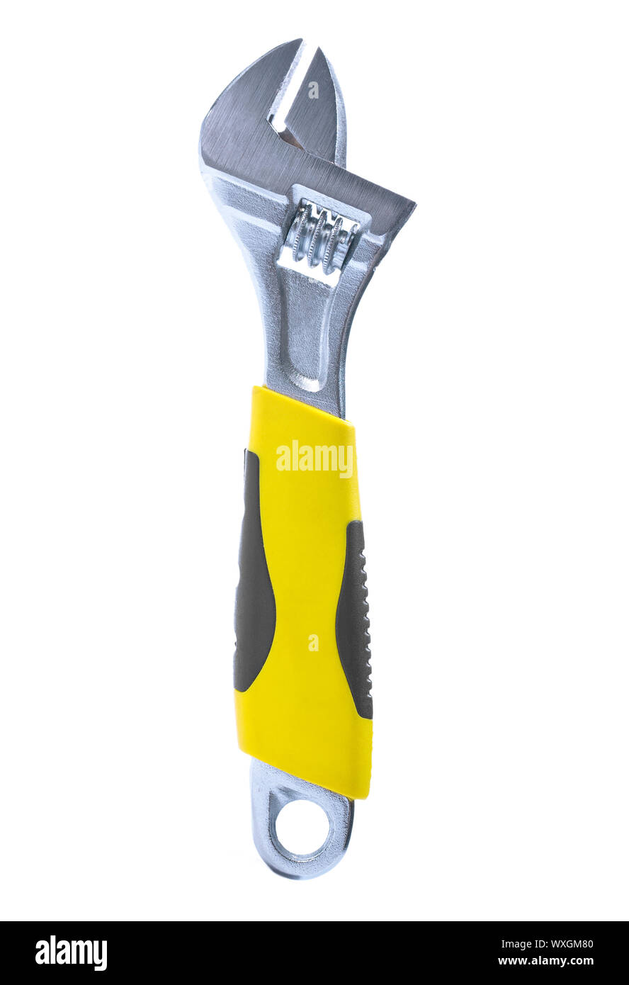 adjustable spanner isolated Stock Photo - Alamy
