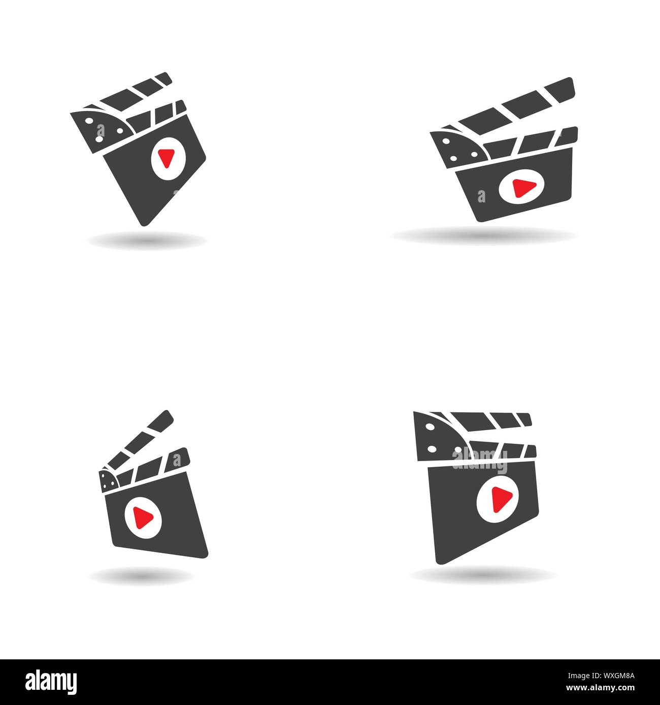 Film strip vector vectors hi-res stock photography and images - Alamy
