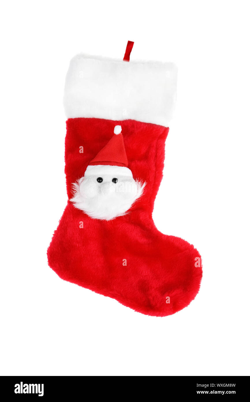 christmas red sock Stock Photo - Alamy