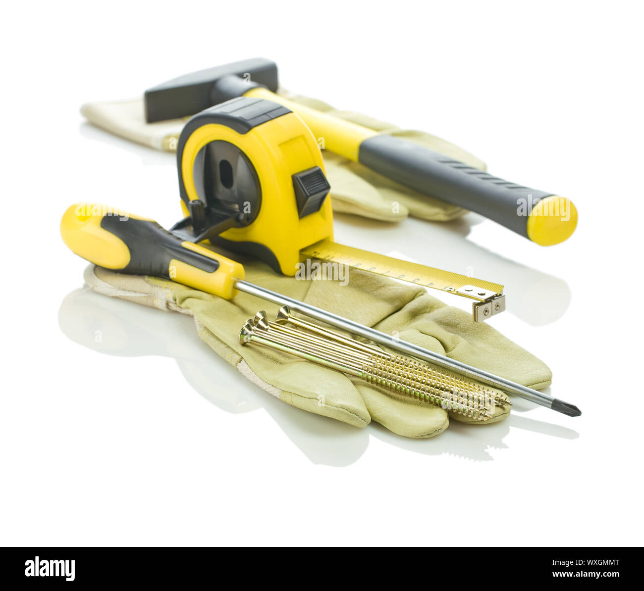 set of working tools Stock Photo - Alamy