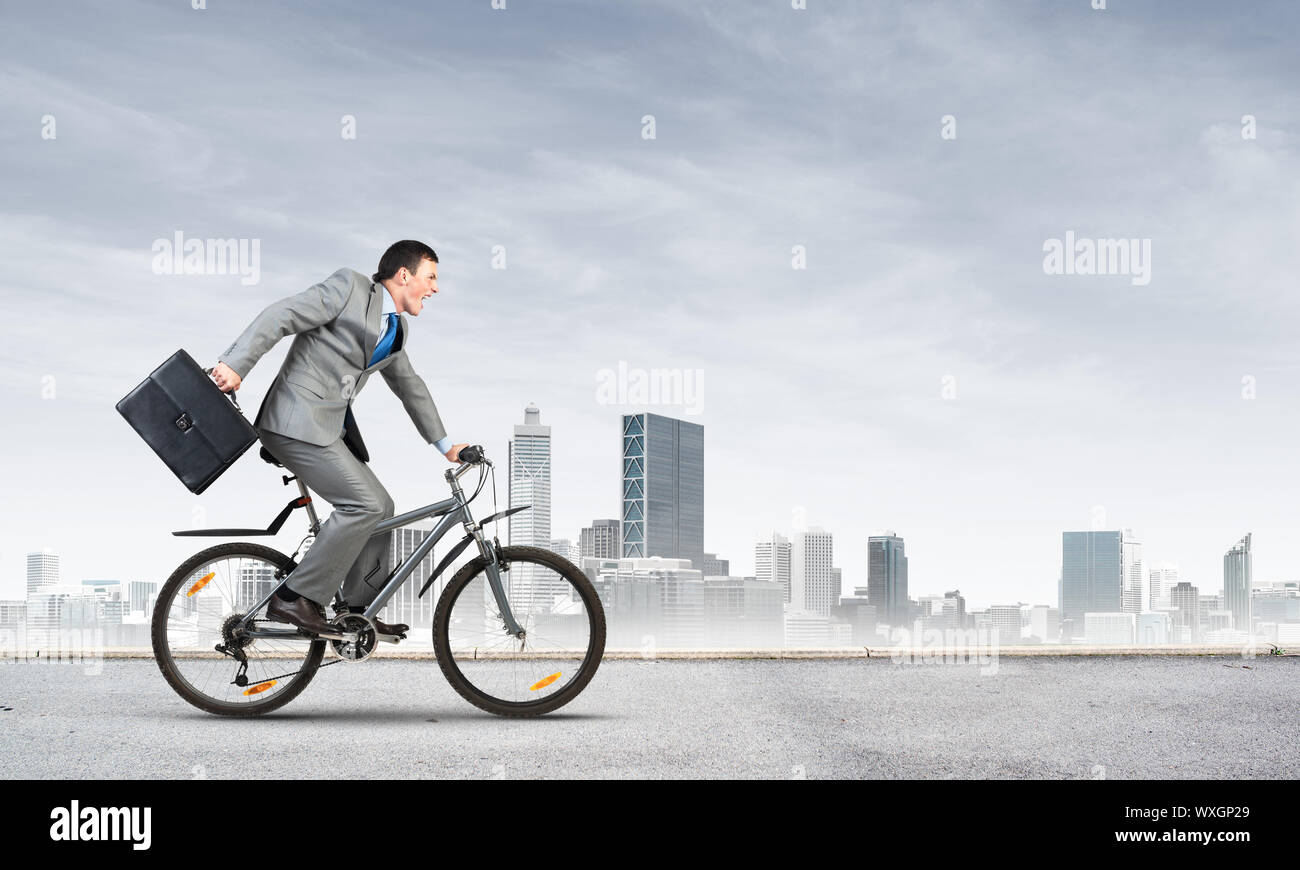Young person riding on suitcase hi-res stock photography and images - Alamy