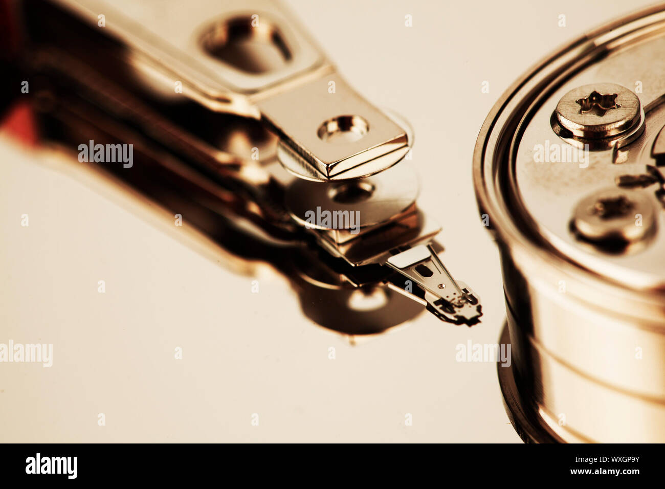 hdd background macro close up Stock Photo - Alamy