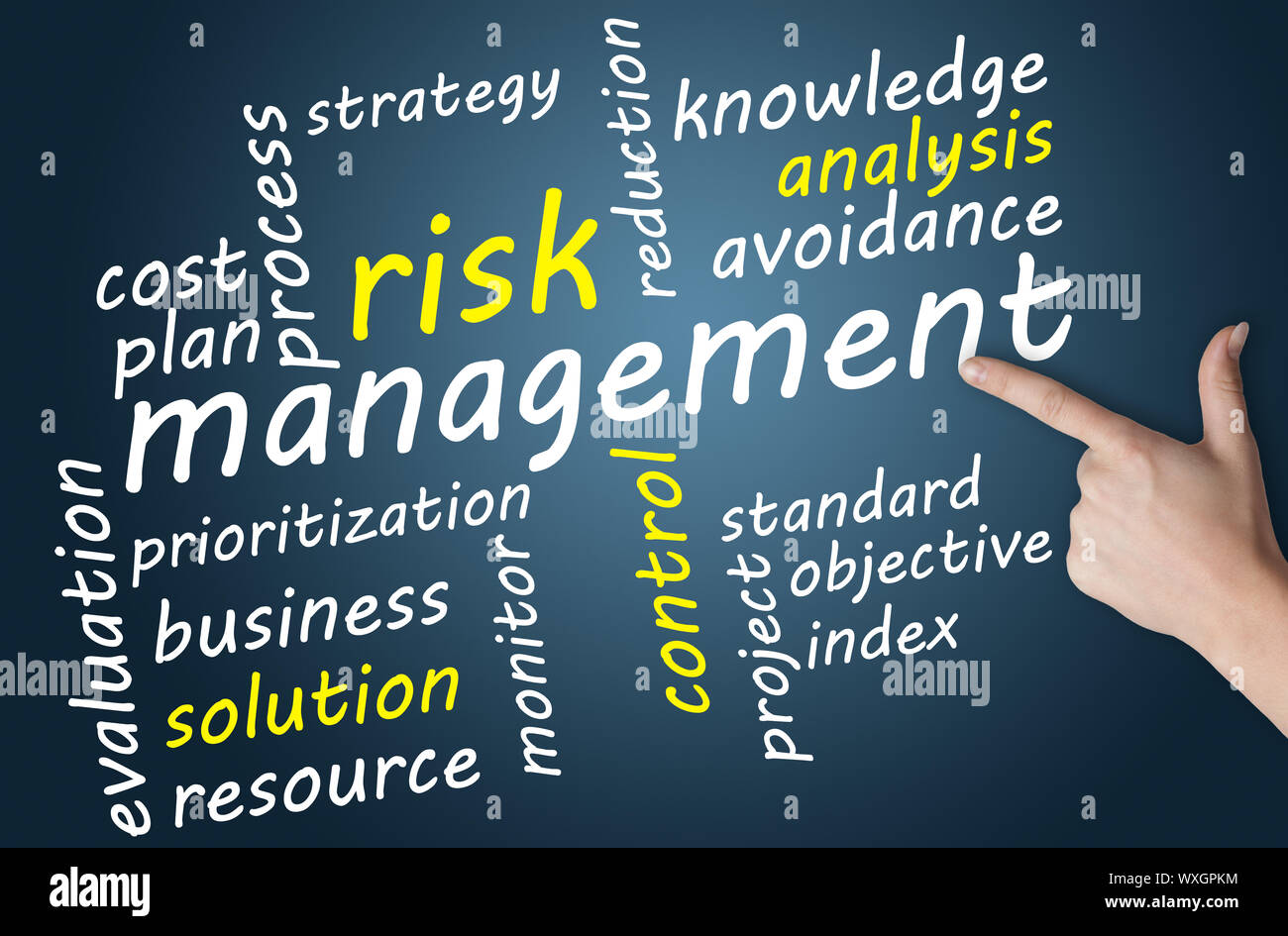 Risk assessment illustration hi-res stock photography and images - Alamy