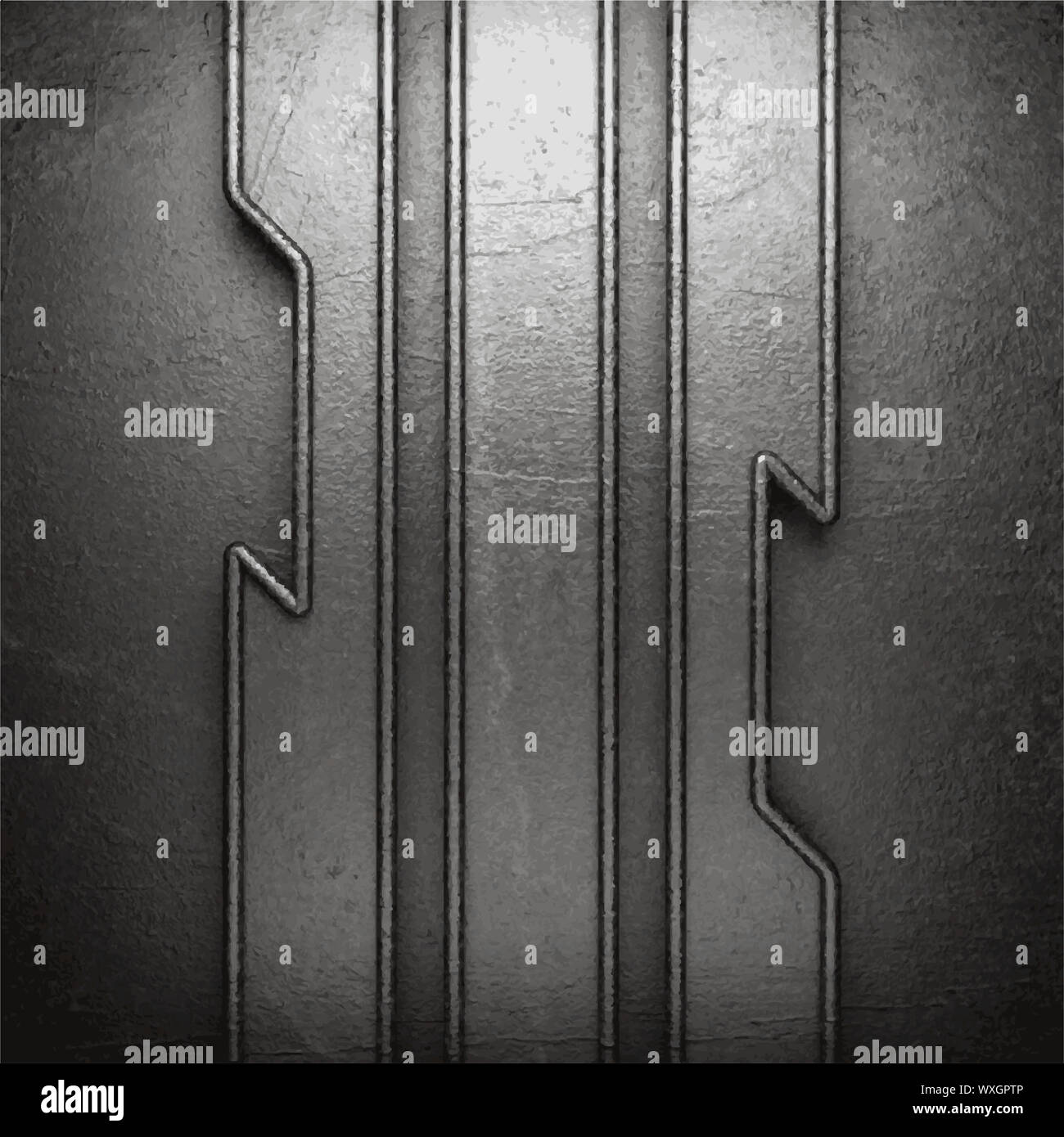 metal on wall background Stock Photo - Alamy