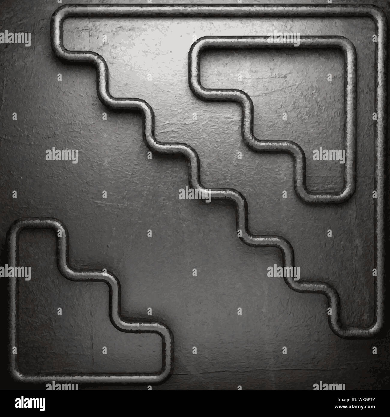 metal on wall background Stock Photo - Alamy