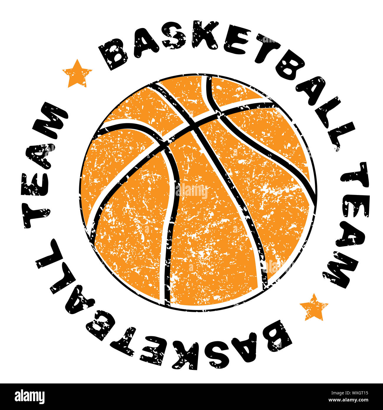 Basketball label hi-res stock photography and images - Alamy