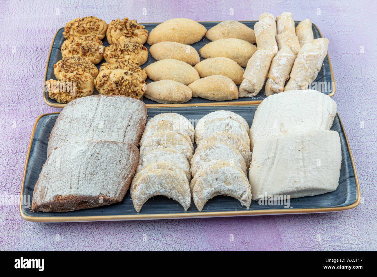 Eid Al-Fitr Cookies, Muslim Lesser Holiday Snacks. Biscuits and cookies ...