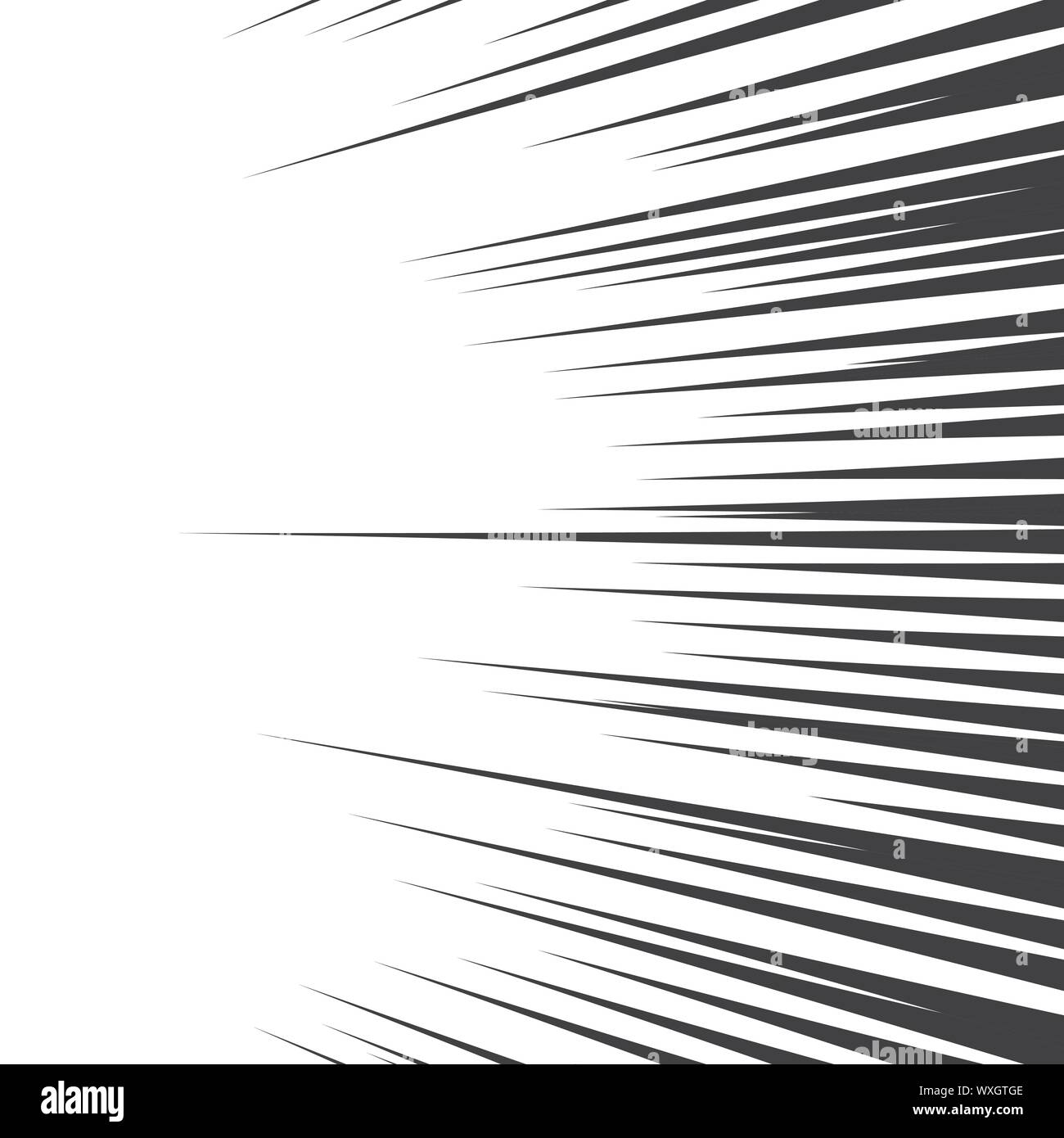 Speed Lines Comic Book Design Element Vector Illustration Stock Vector ...