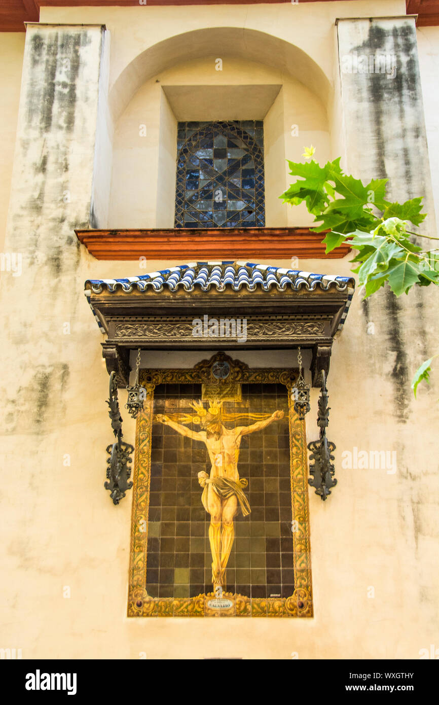 Santa María Magdalena is a Baroque church in Seville, southern Spain ...