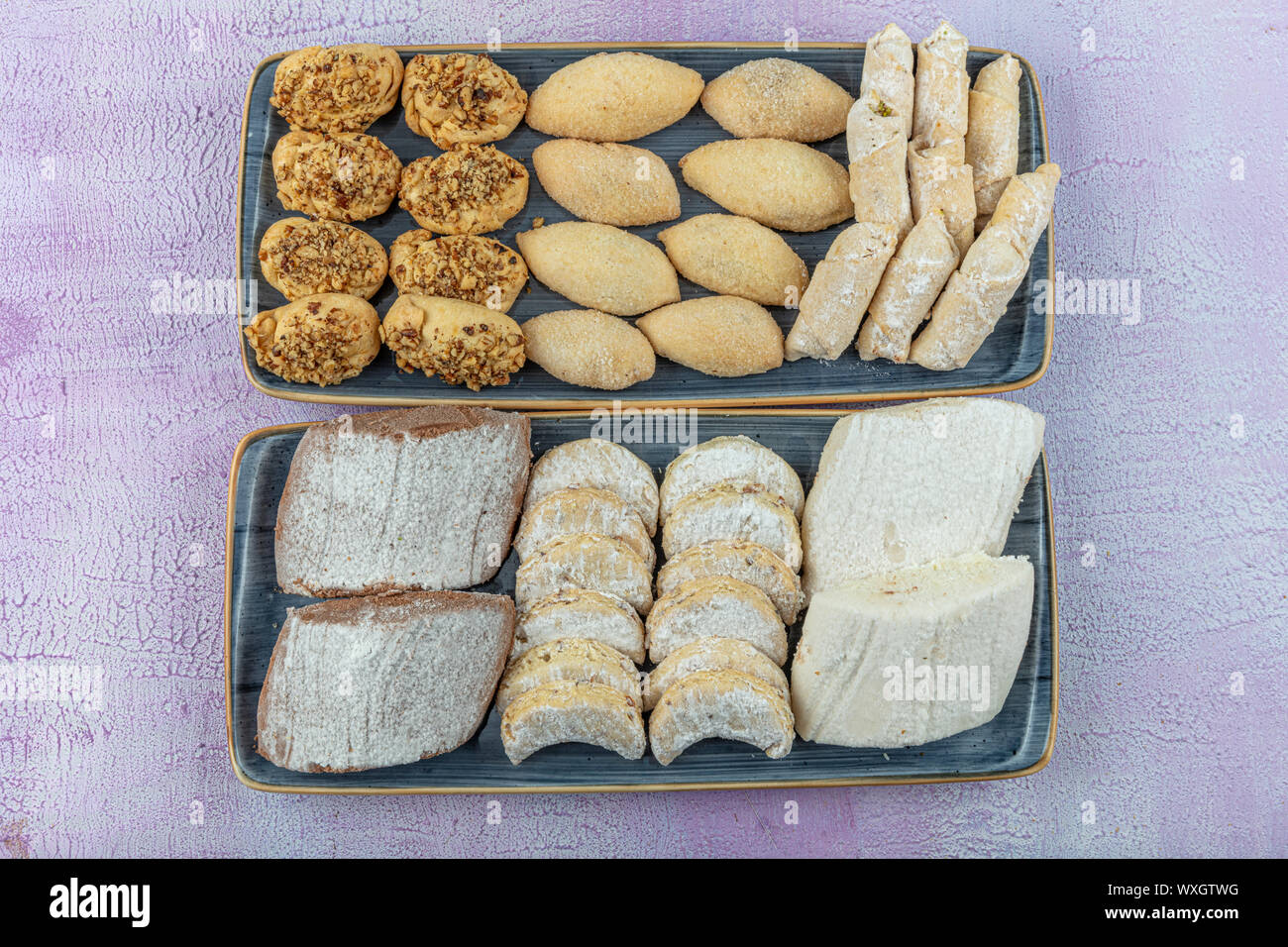 Eid Al-Fitr Cookies, Muslim Lesser Holiday Snacks. Biscuits and cookies ...