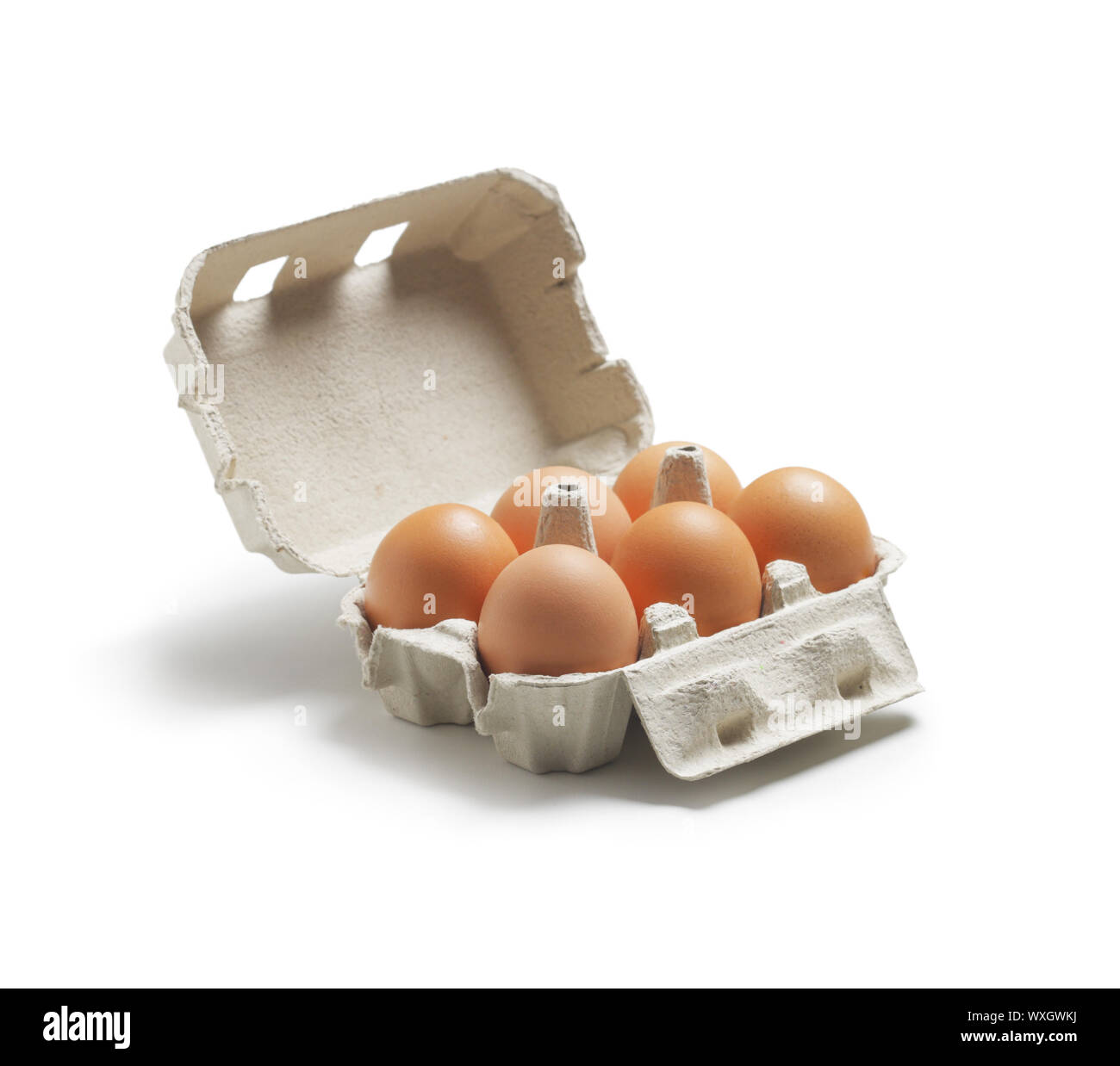 Six Organic Hens Eggs High Resolution Stock Photography and Images - Alamy
