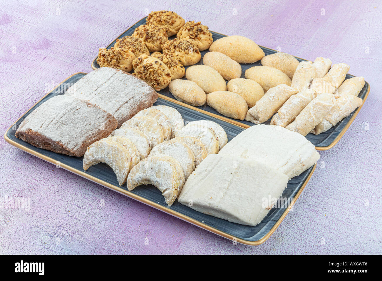 Eid Al-Fitr Cookies, Muslim Lesser Holiday Snacks. Biscuits and cookies ...