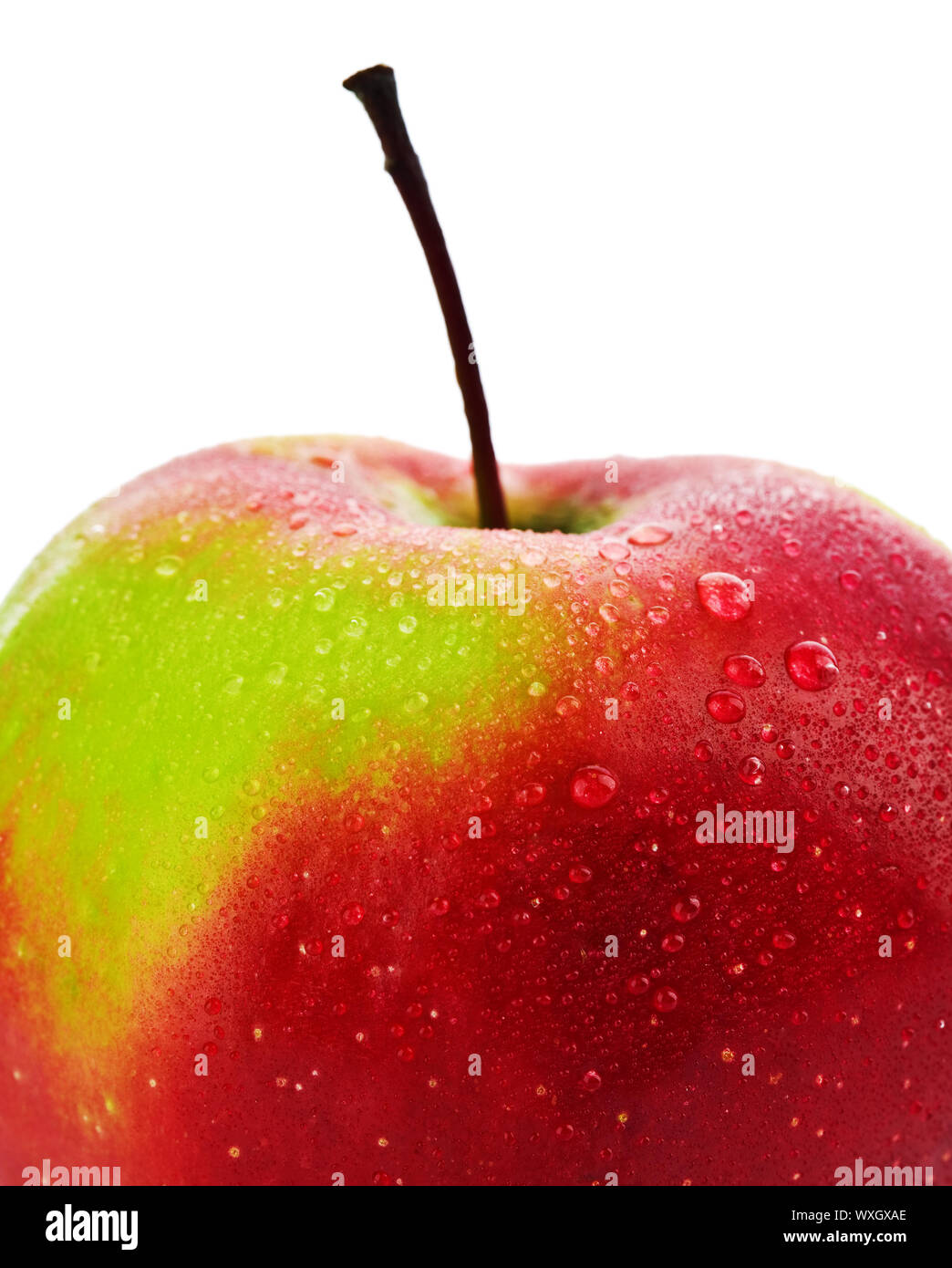 isolated red apple close up Stock Photo - Alamy