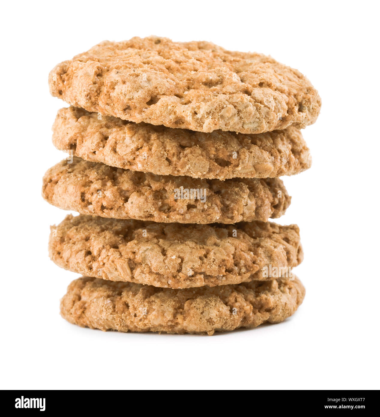 stack of cookies isolated Stock Photo - Alamy