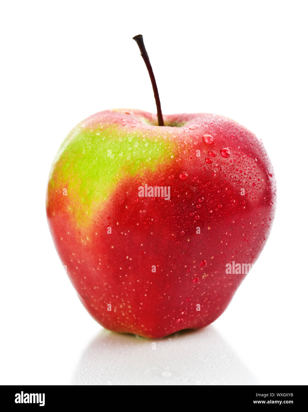 dropped apple isolated Stock Photo - Alamy
