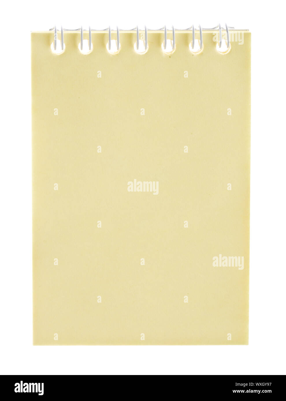 Yellow lined pad Cut Out Stock Images & Pictures - Alamy