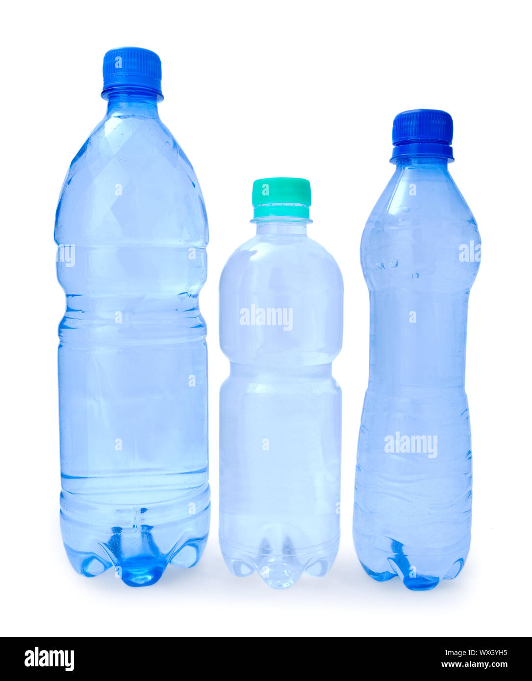 Three bottle isolated Stock Photo - Alamy