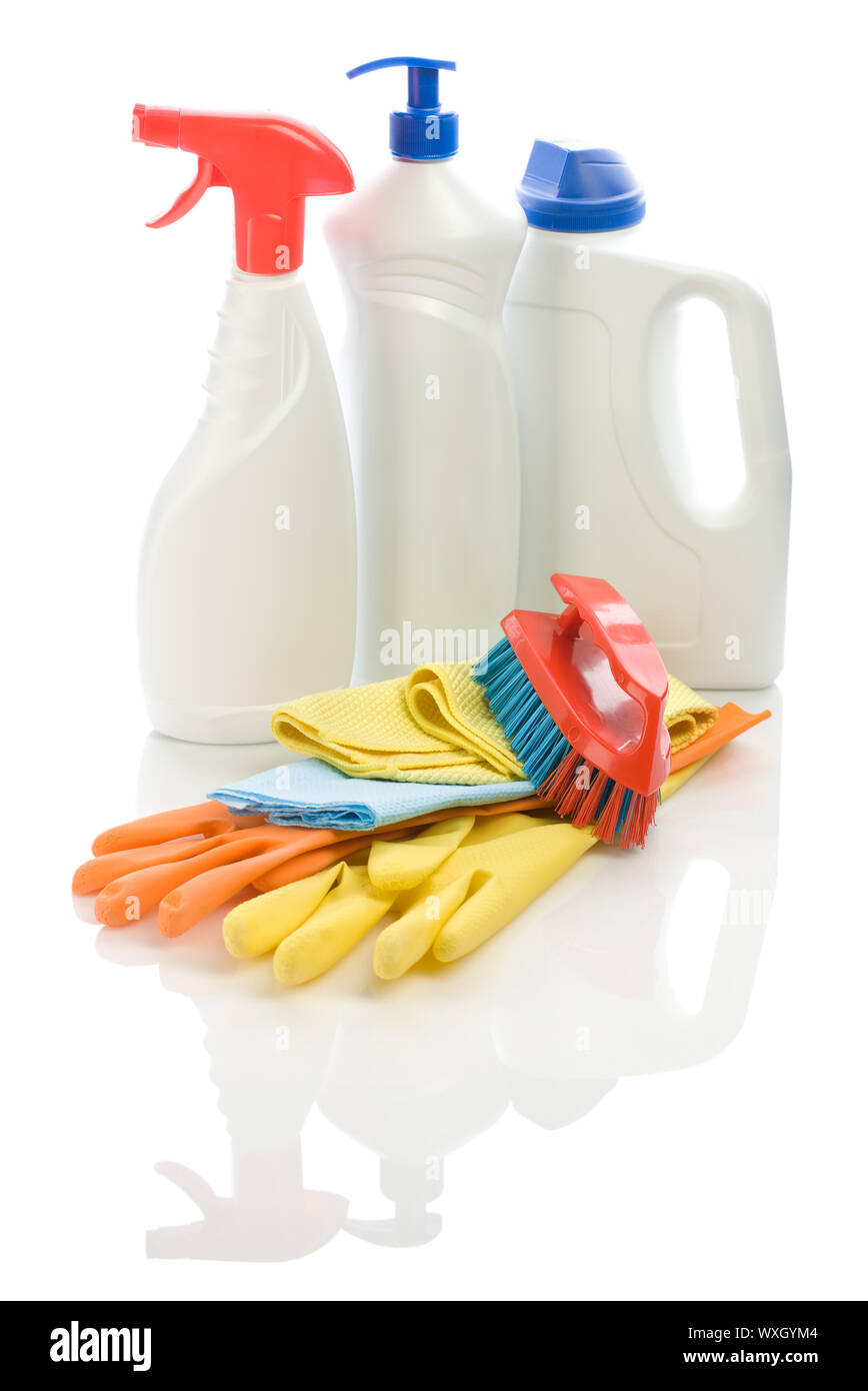 cleaning objects isolated Stock Photo - Alamy