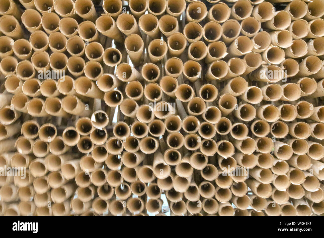 Paper Folds Pattern Close Shot, Looks Like Beehive Stock Photo - Alamy