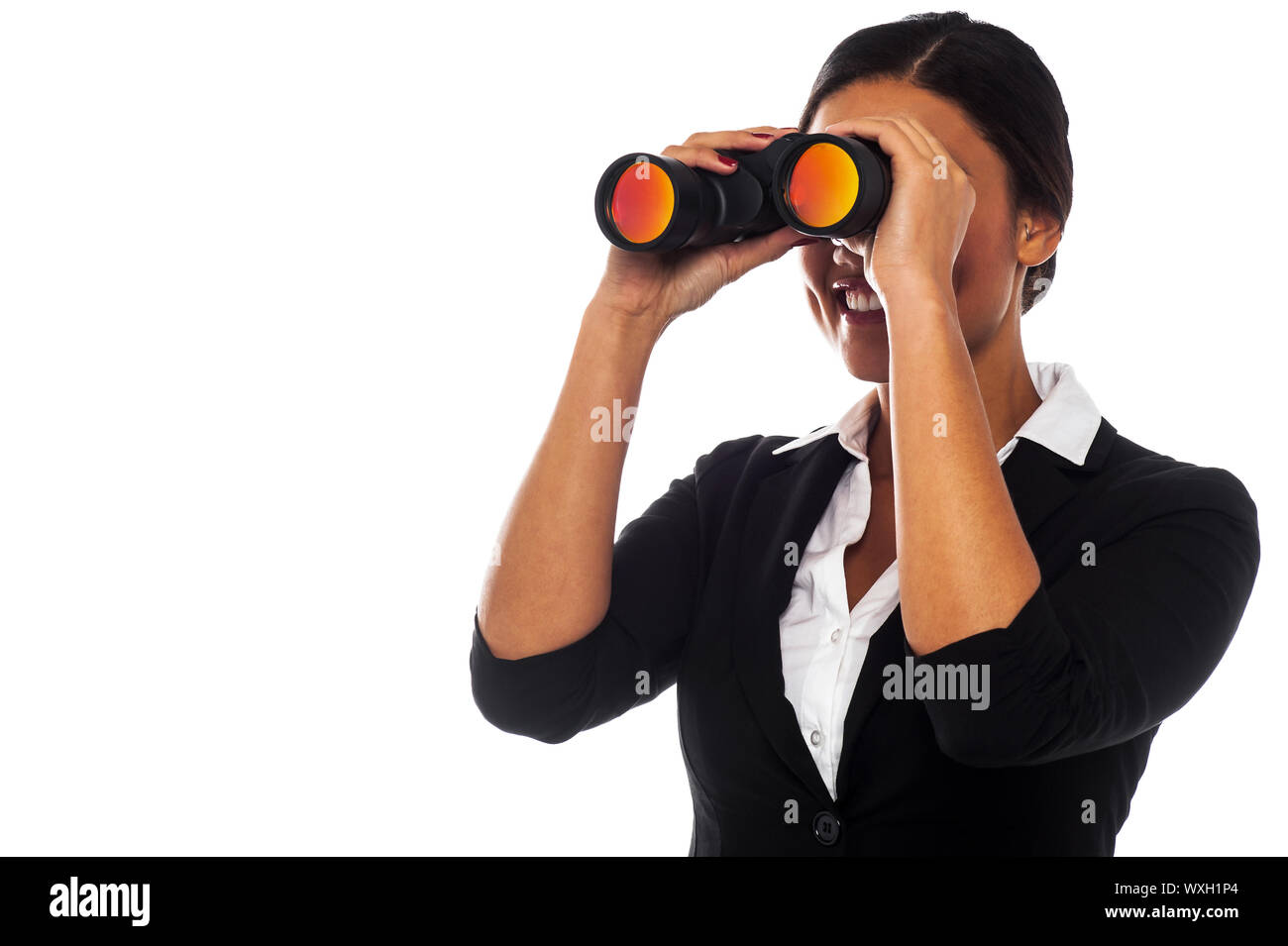 Young successful latin woman Cut Out Stock Images & Pictures - Alamy