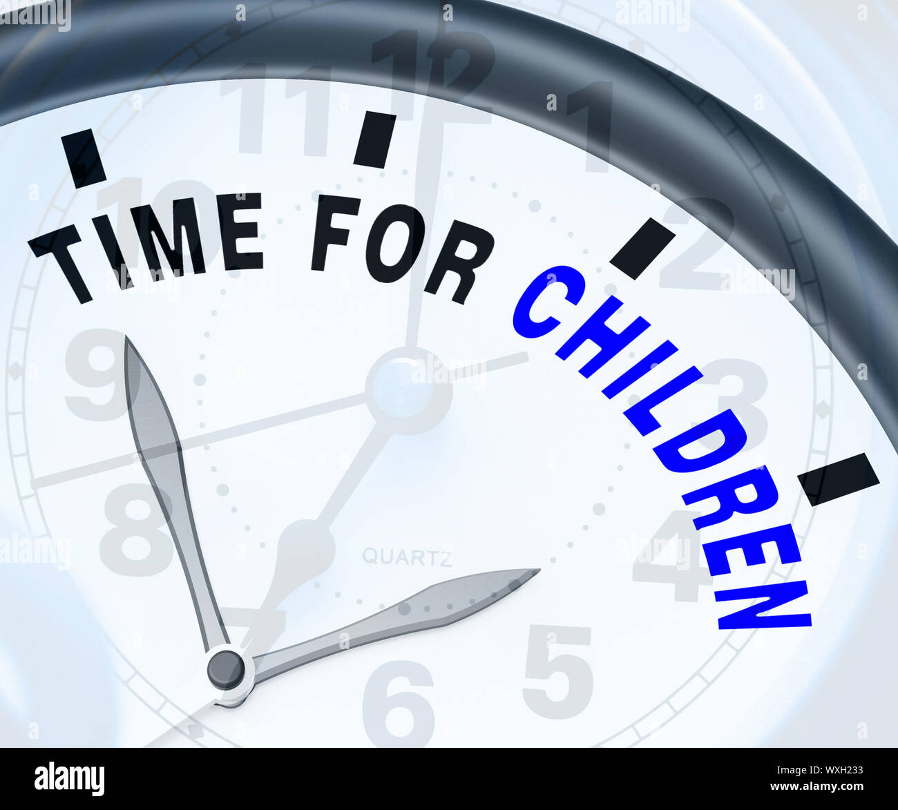 Time For Children Message Meaning Playtime Or Getting Pregnant Stock ...