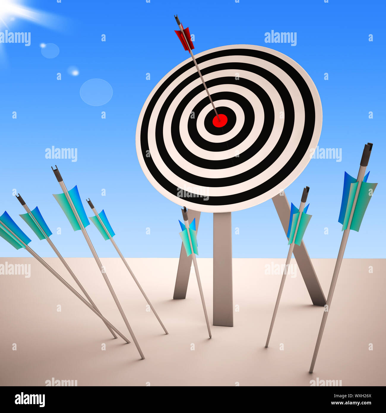 Arrows success failure on hi-res stock photography and images - Alamy