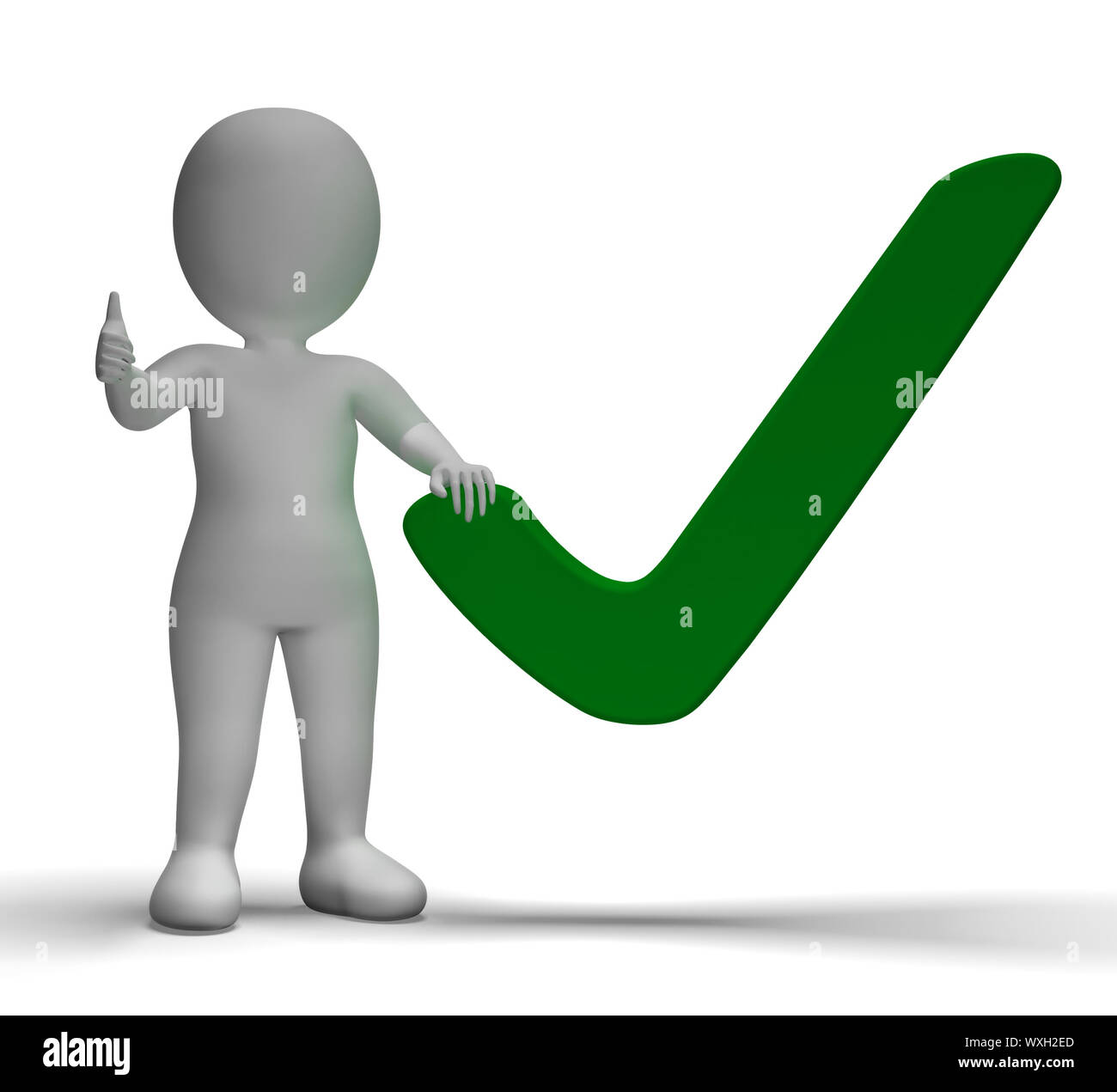 Tick character hi-res stock photography and images - Alamy