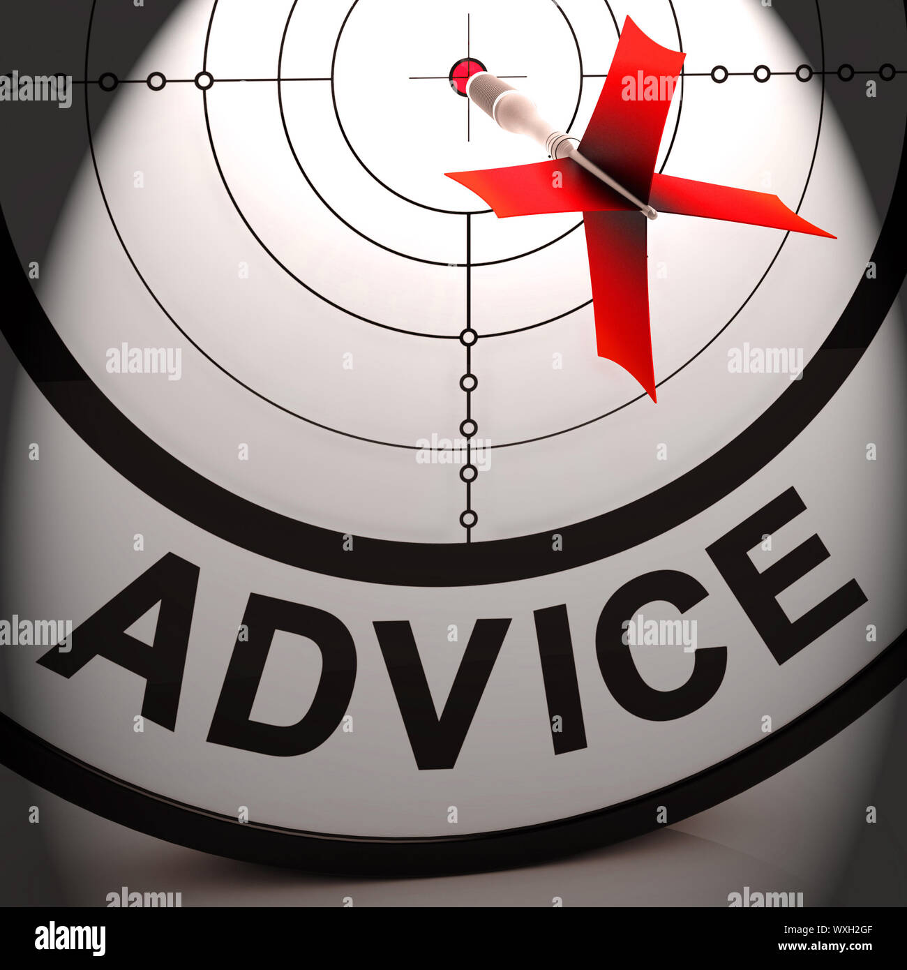 Advice Meaning Informed Help Assistance And Support Stock Photo - Alamy